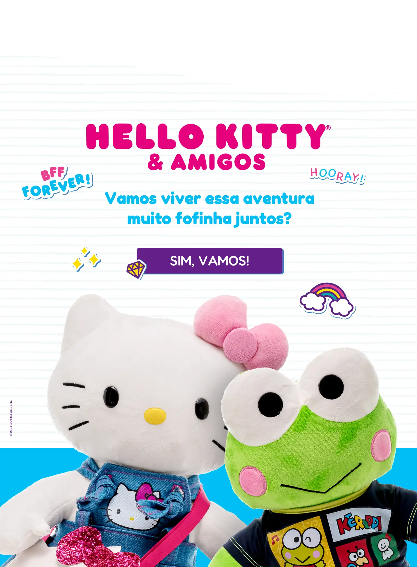 Coleção Hello Kitty e Amigos - Loja Online Oficial